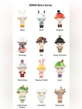 POP MART | Accessories | Pop Mart Dimoo Retro Series Blind Box | Poshmark
